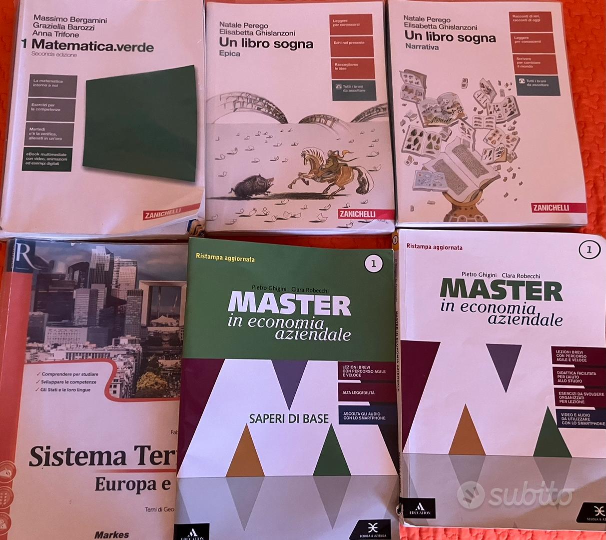 Libri 1 e 2 superiore - Libri e Riviste In vendita a Oristano