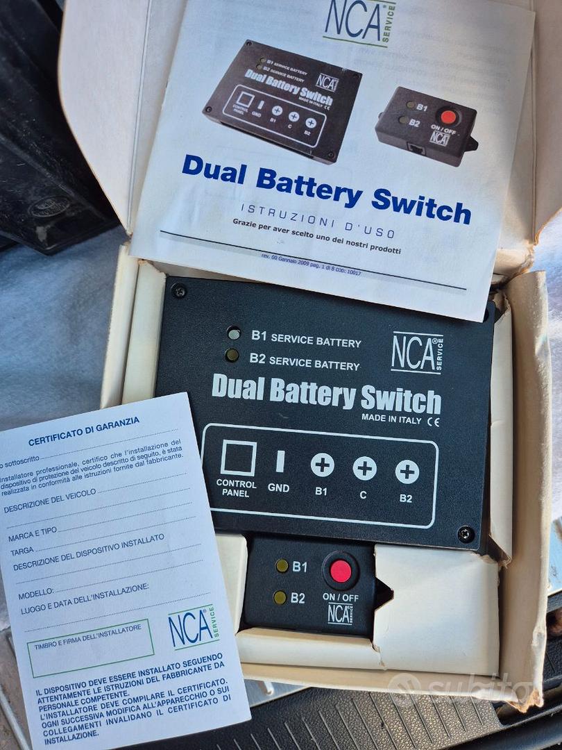 Dual battery switch- duo system imanager nds - Accessori Auto In ...