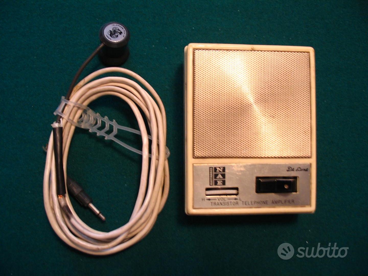 AMPLIFICATORE TELEFONICO A TRANSISTOR ANNI 80’ - Collezionismo In ...