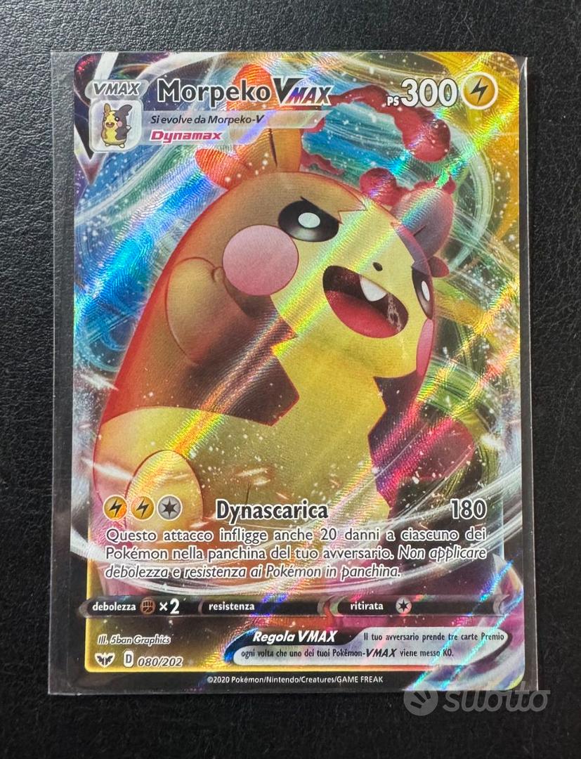 Morpeko Vmax 080-202 - carte pokemon - Collezionismo In vendita a ...