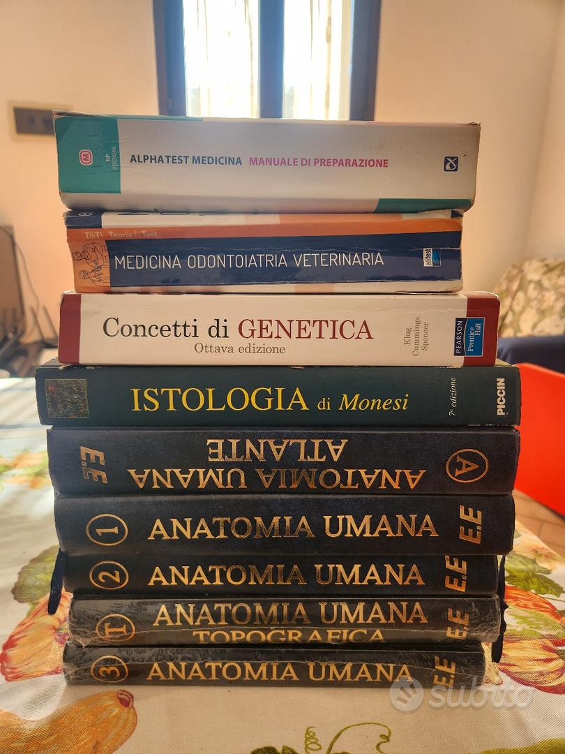 libri di anatomia e di istologia e di genetica e p - Libri e Riviste In ...