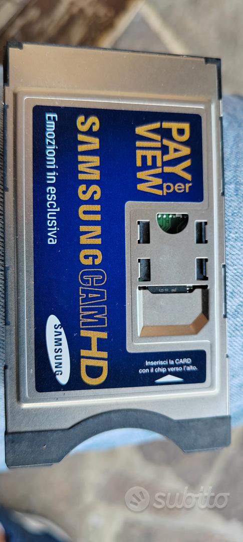 Modulo CAM HD Samsung con slot sim card - Audio/Video In vendita a Udine