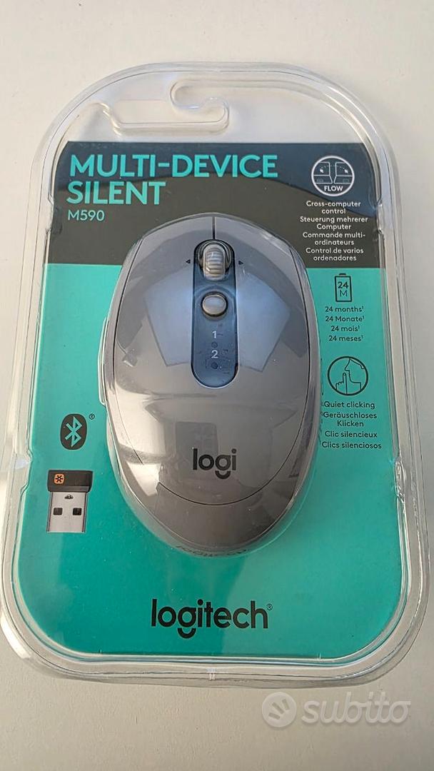 Logitech M590 Multi-Device Silent Mouse Wireless - Informatica In ...