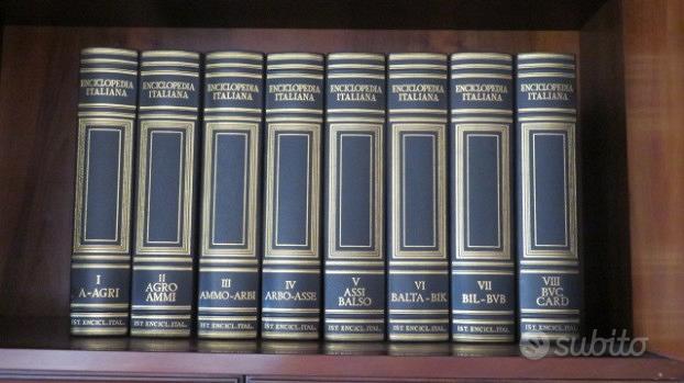 Treccani Enciclopedia Completa, 51 volumi, NUOVA - Libri e Riviste In vendita a Bergamo