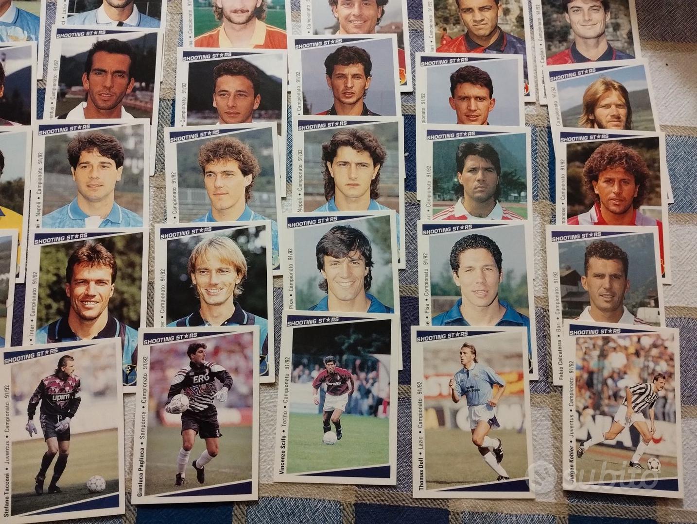 Card shoting star calciatori 91/92 - Collezionismo In vendita a Ferrara