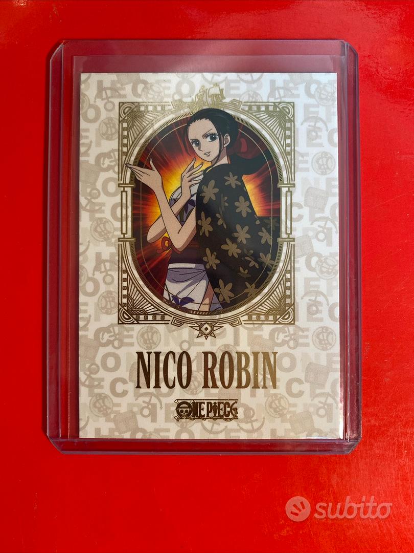 Carta 7 One Piece Treasure Box Panini nico robin - Collezionismo In ...