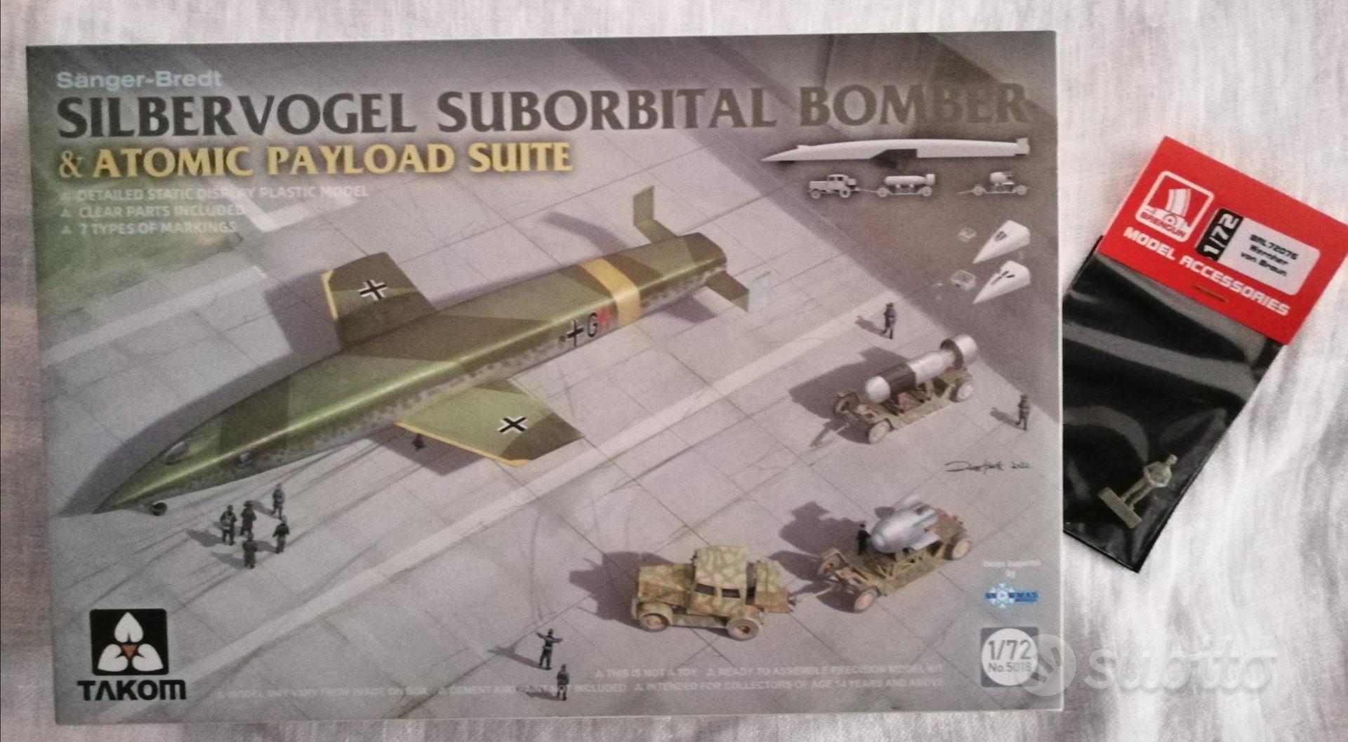 Takom 5018 1/72 Silbervogel Bomber & Atomic +Vari - Collezionismo In vendita a Torino