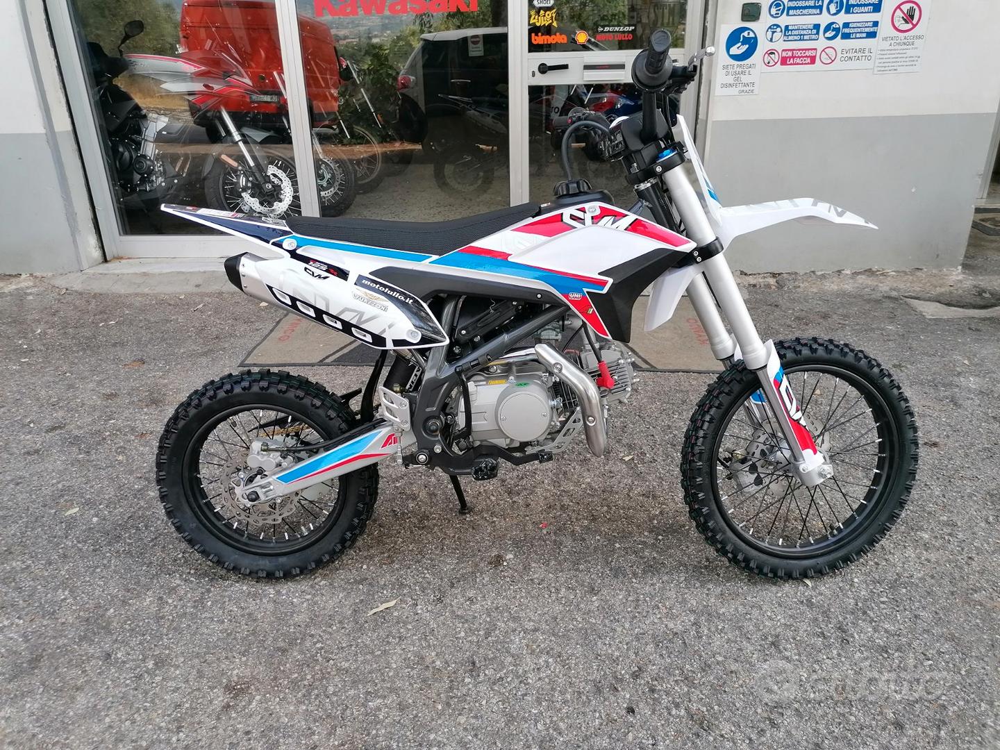 Subito - MOTOLULLO - Mini cross pit bike 125 ruota 14-17 NUOVO - Moto e ...