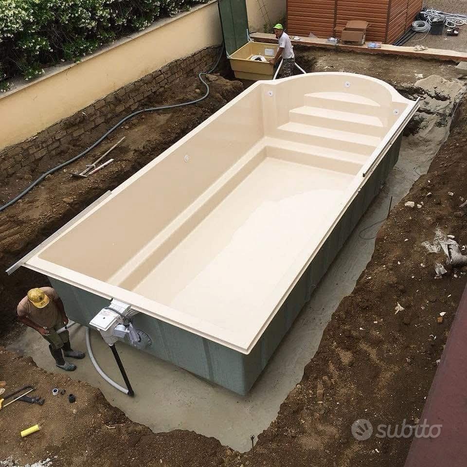 Piscine GLICINE in VTR rinforzato KIT FAI DA TE - Giardino e Fai da te In vendita a Roma
