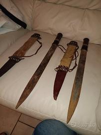 2 sciabole africane vintage. - Collezionismo In vendita a Brescia