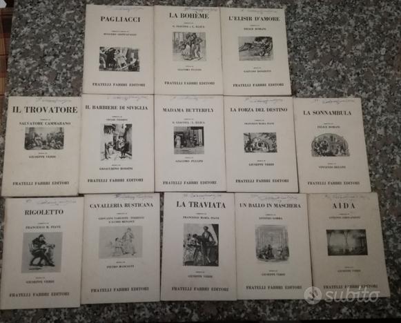 Libretti d'opera lirica Vintage - Libri e Riviste In vendita a Ragusa