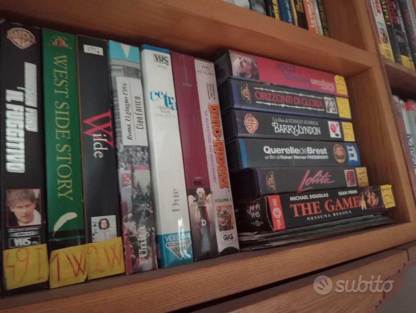 cassette vhs - Audio/Video In vendita a Pistoia