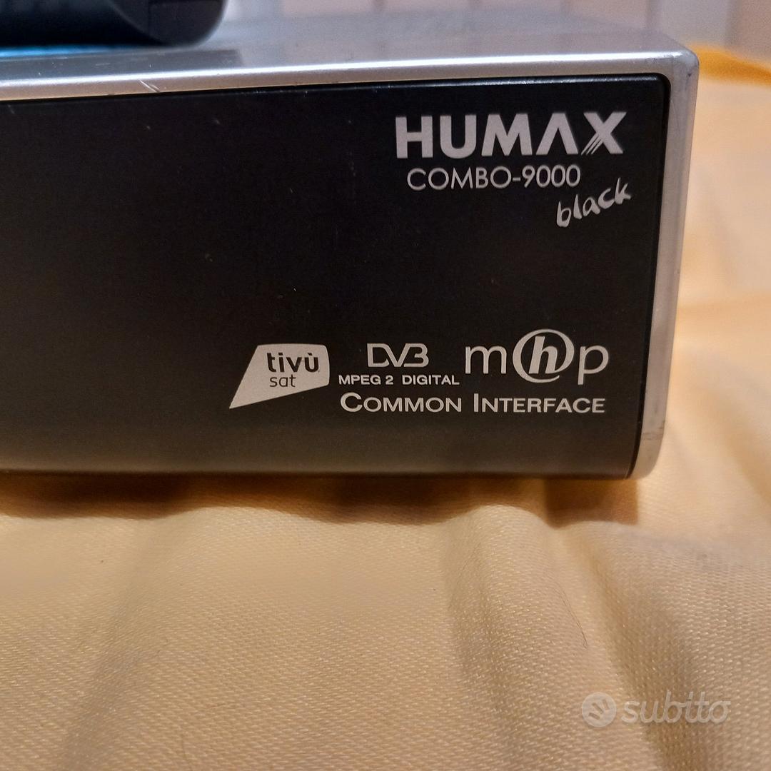decoder sat Humax Combo 9000 - Audio/Video In vendita a Torino