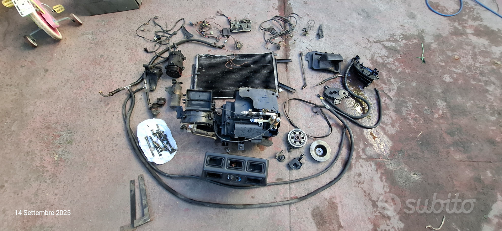 Kit aria condizionata fiat ducato 1999 al 2003 - Caravan e Camper In ...