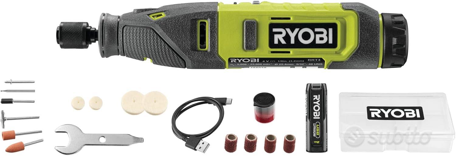 Ryobi RRT4-120GA15 Utensile Rotativo 4V, Velocità - Giardino e Fai da ...