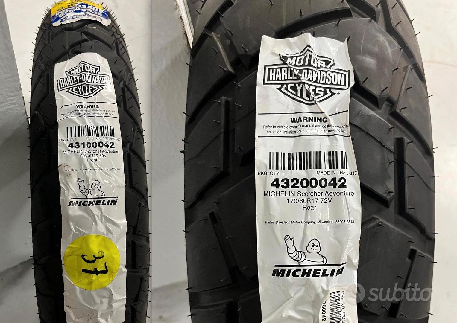 Subito - MILLEPERCENTO® SRL - Coppia pneumatici Michelin per H-D Pan ...