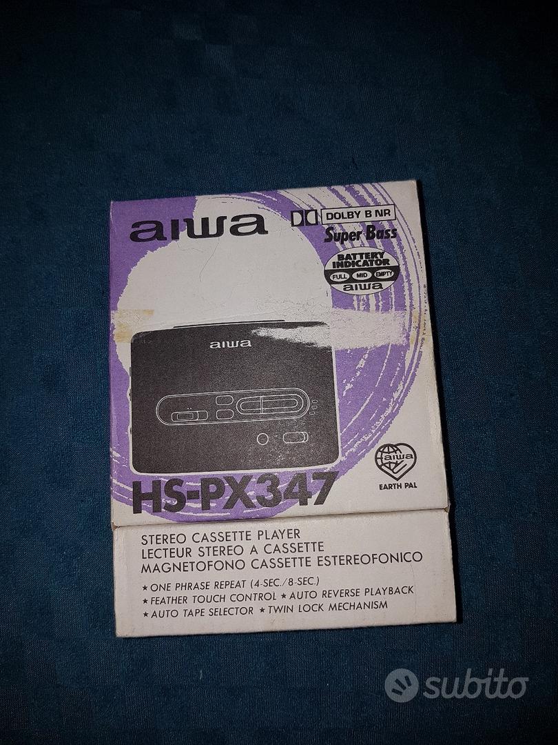 Aiwa lettore cassette vintage walkman space age - Collezionismo In ...