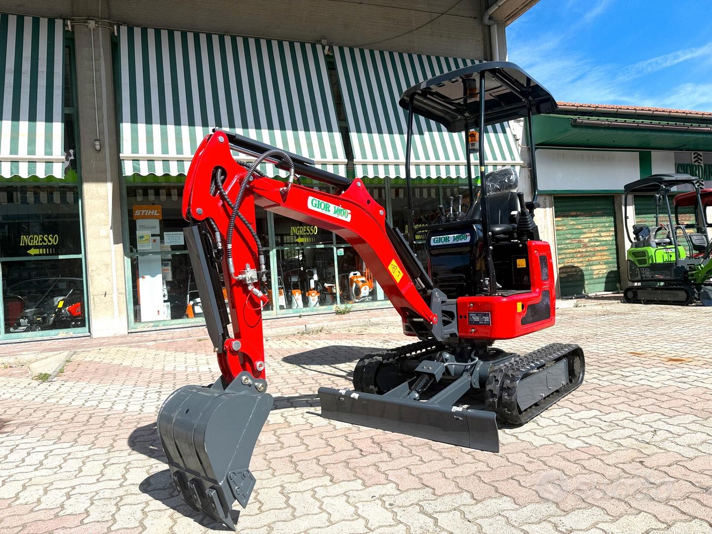 Subito - GIORDANO SRL - MINIESCAVATORE GIOR 1000 PRO - DIESEL CARRO ...