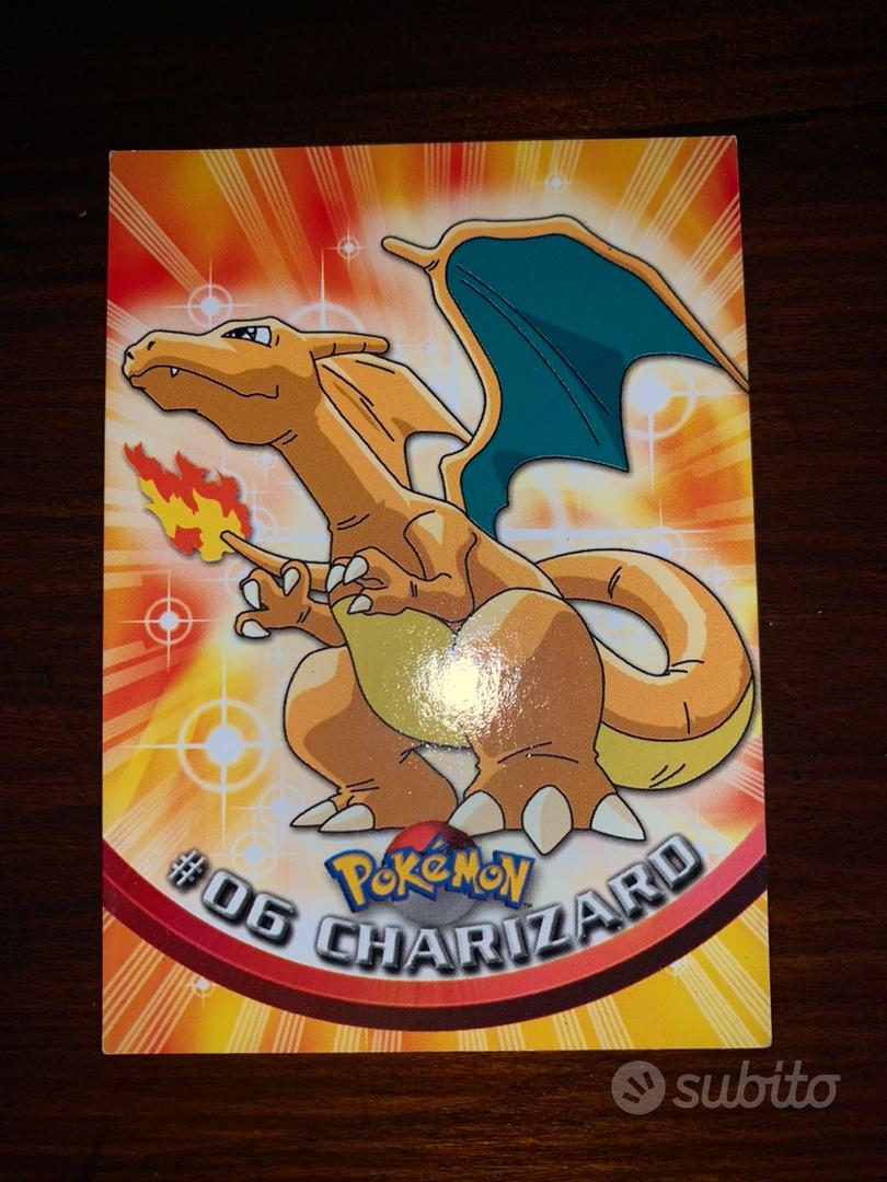 Charizard topps blu logo 1999 ITA - Collezionismo In vendita a Ravenna