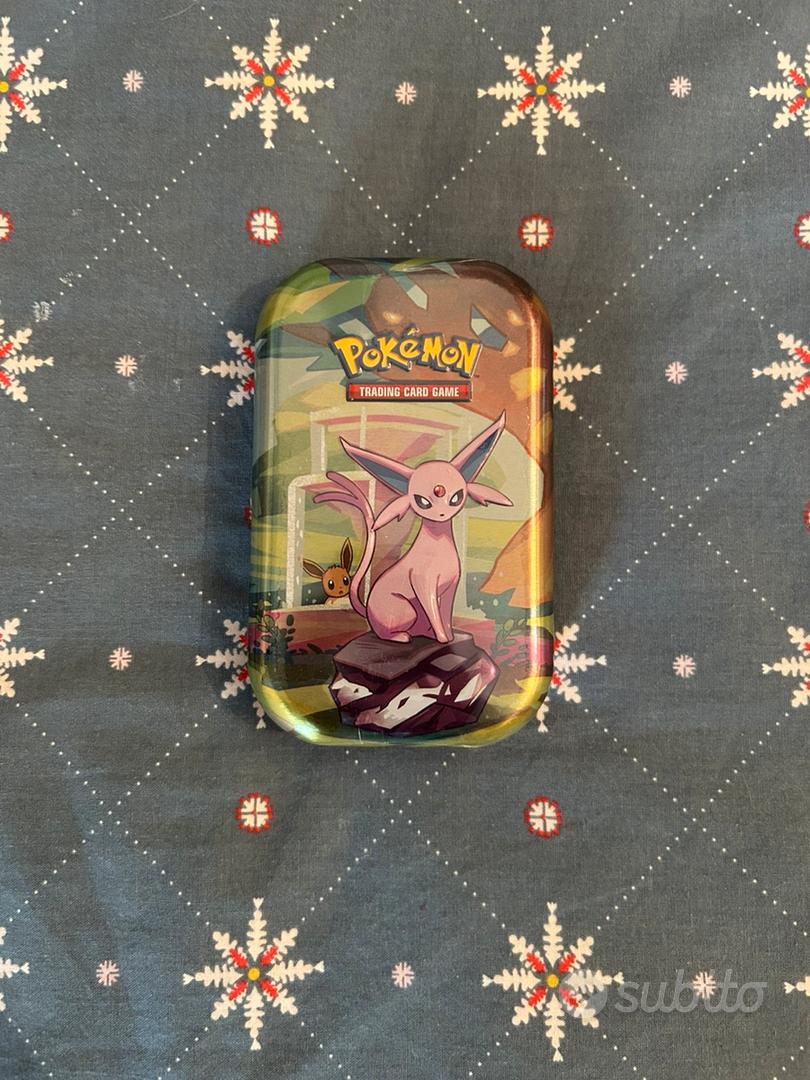 Mini Tin Espeon Pokemon Evoluzioni Prismatiche - Collezionismo In vendita a Roma
