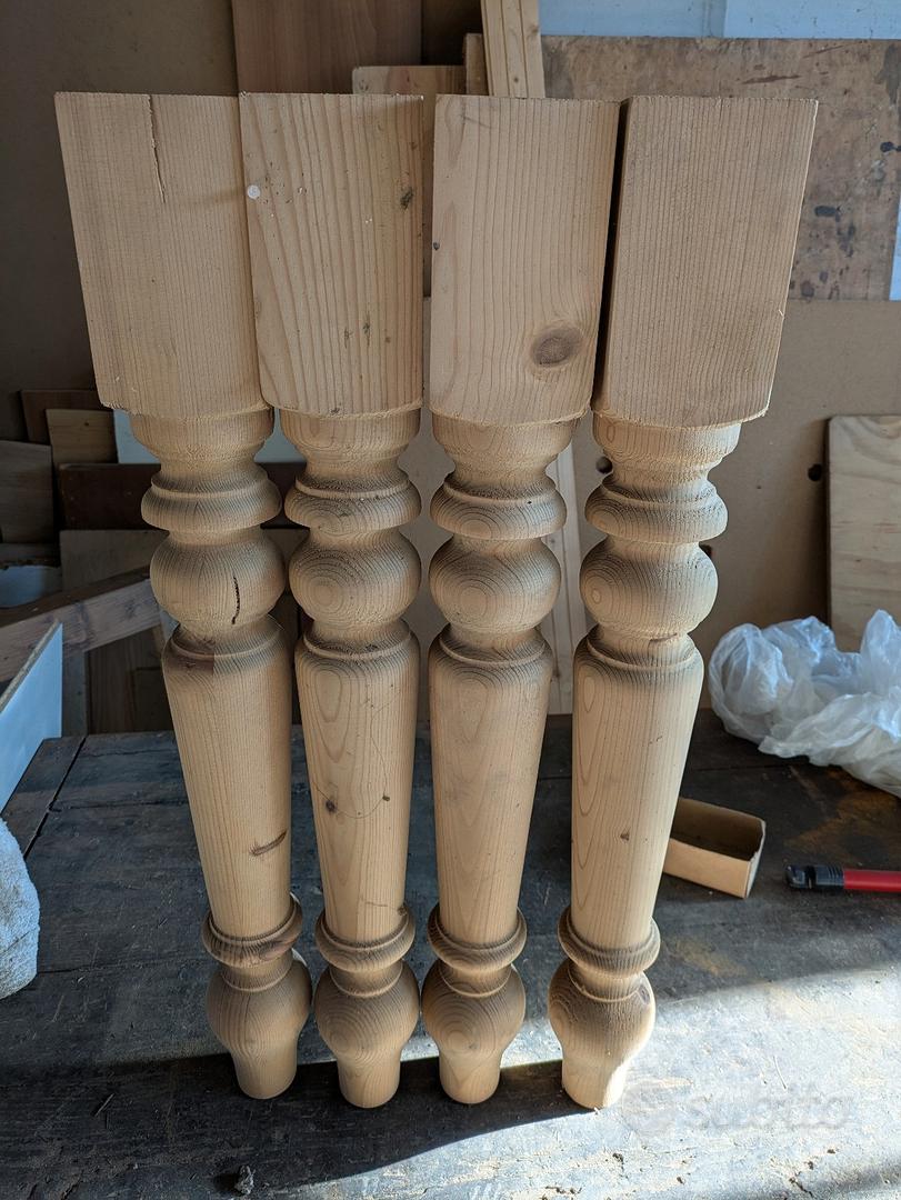 Gambe in legno per tavolo - Arredamento e Casalinghi In vendita a Padova