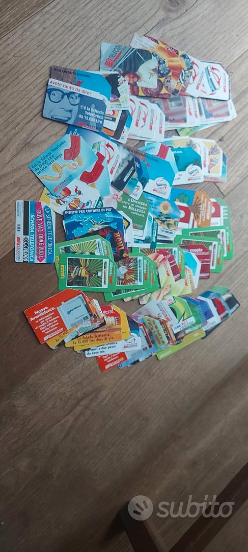 115 Schede telefoniche - Collezionismo In vendita a Belluno