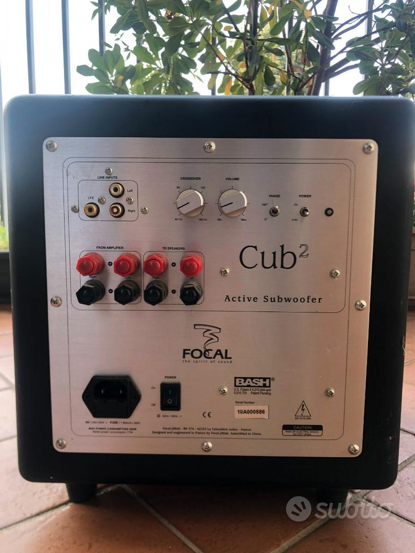 Subwoofer amplificato Focal CUB 2 - Audio/Video In vendita a Varese