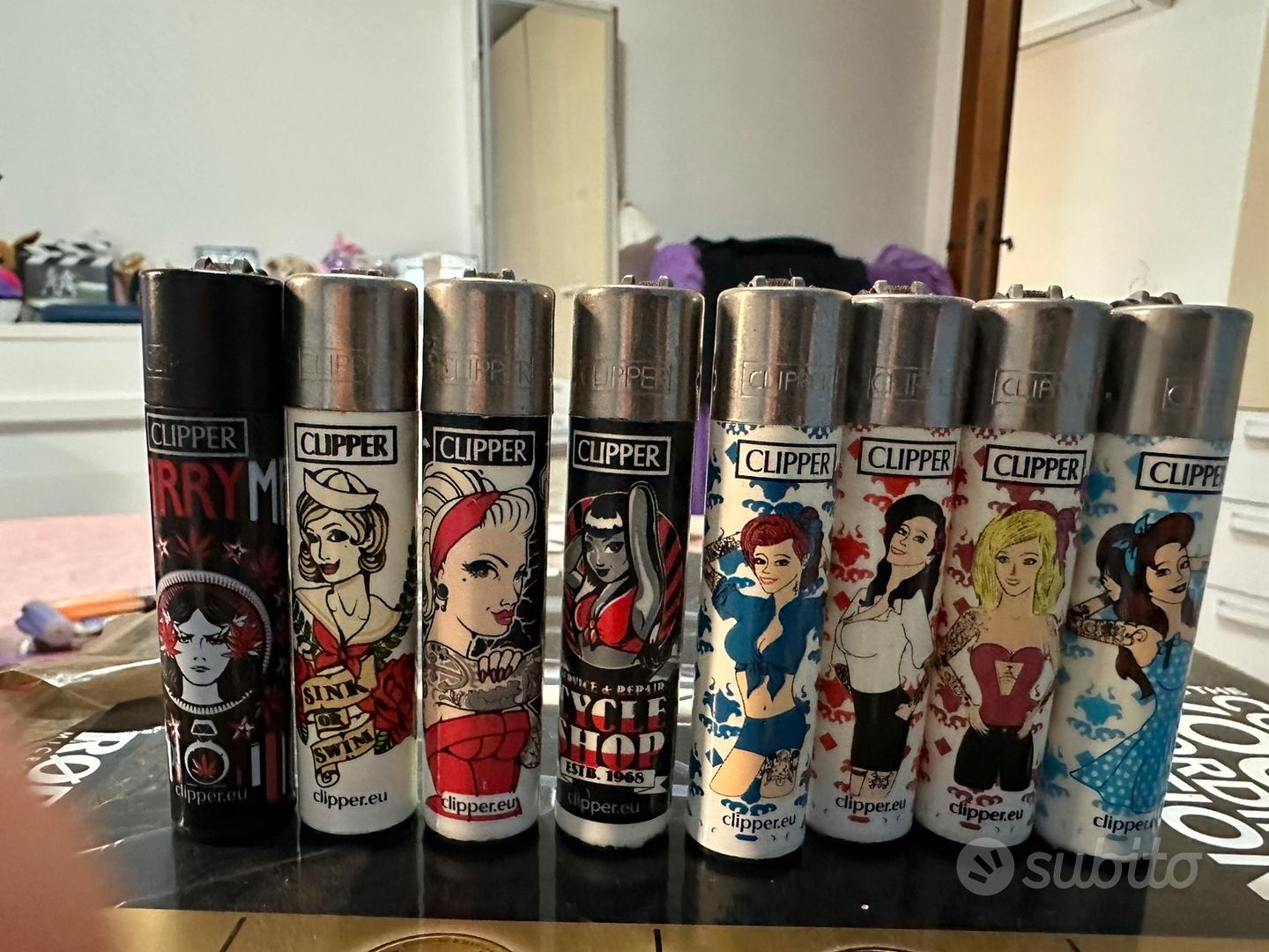 Collezione Accendini Clipper Vintage set Pin Up - Collezionismo In ...