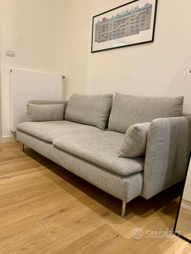 DIVANO 3 P0STI SODERHAMN +MOBILE TV NERO - Arredamento e Casalinghi In ...