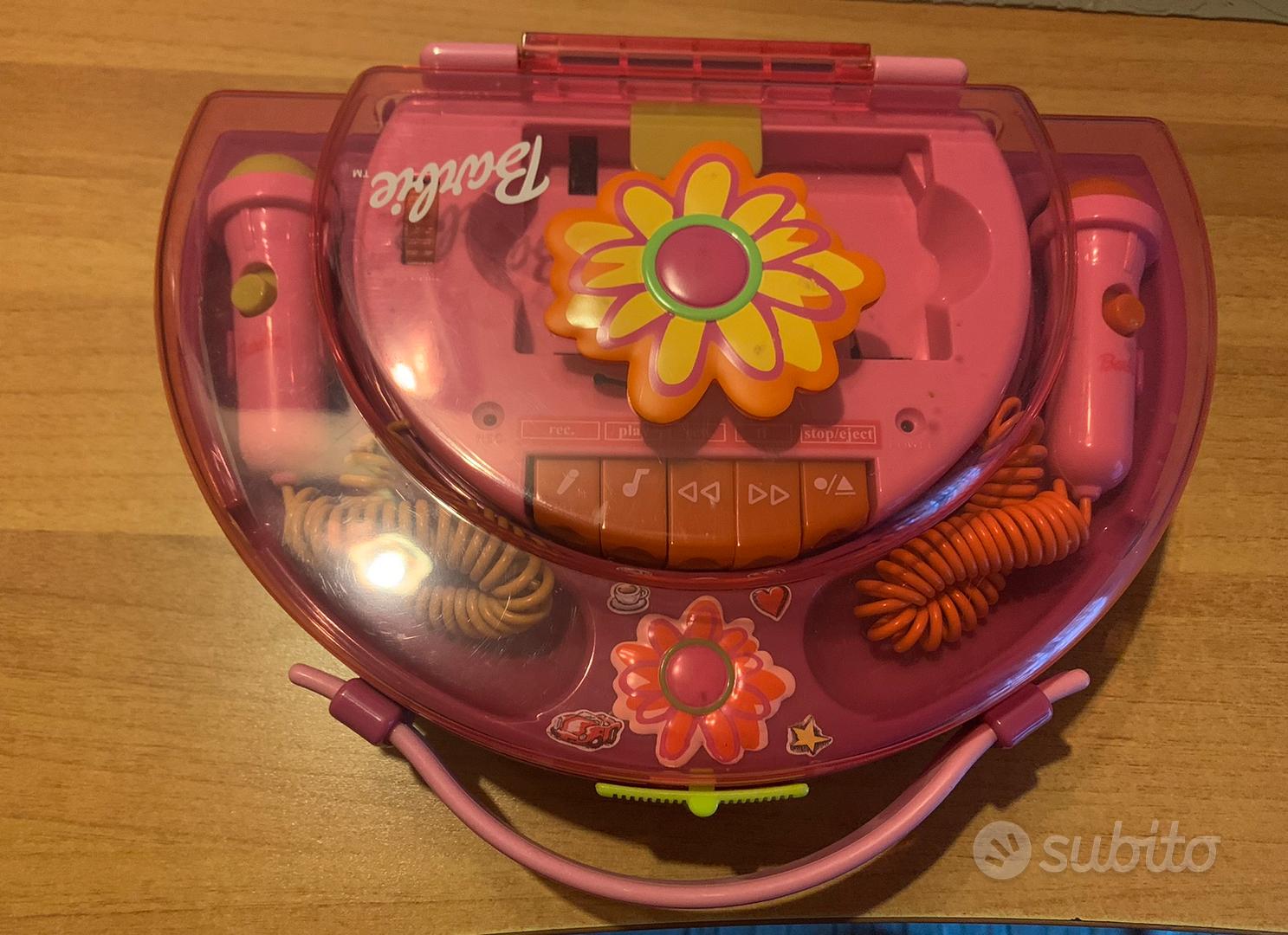 Barbie Vintage Bontempi cassette recorder+cassetta - Collezionismo In ...