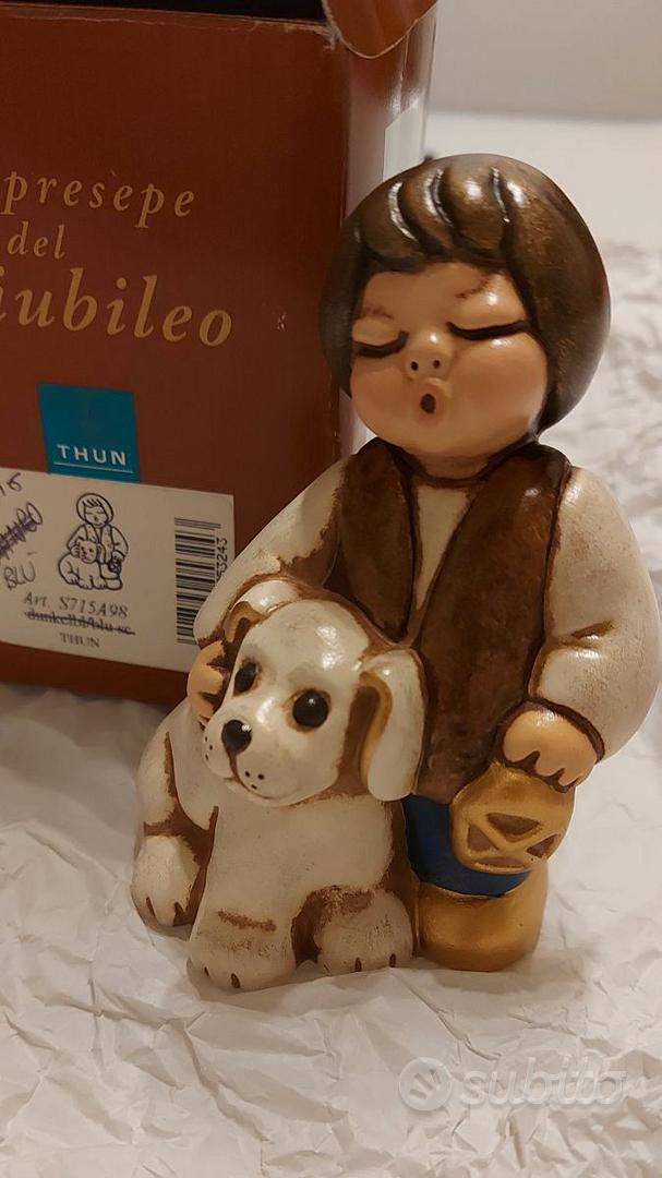 Thun presepe del giubileo bimbo con il cane - Collezionismo In vendita ...