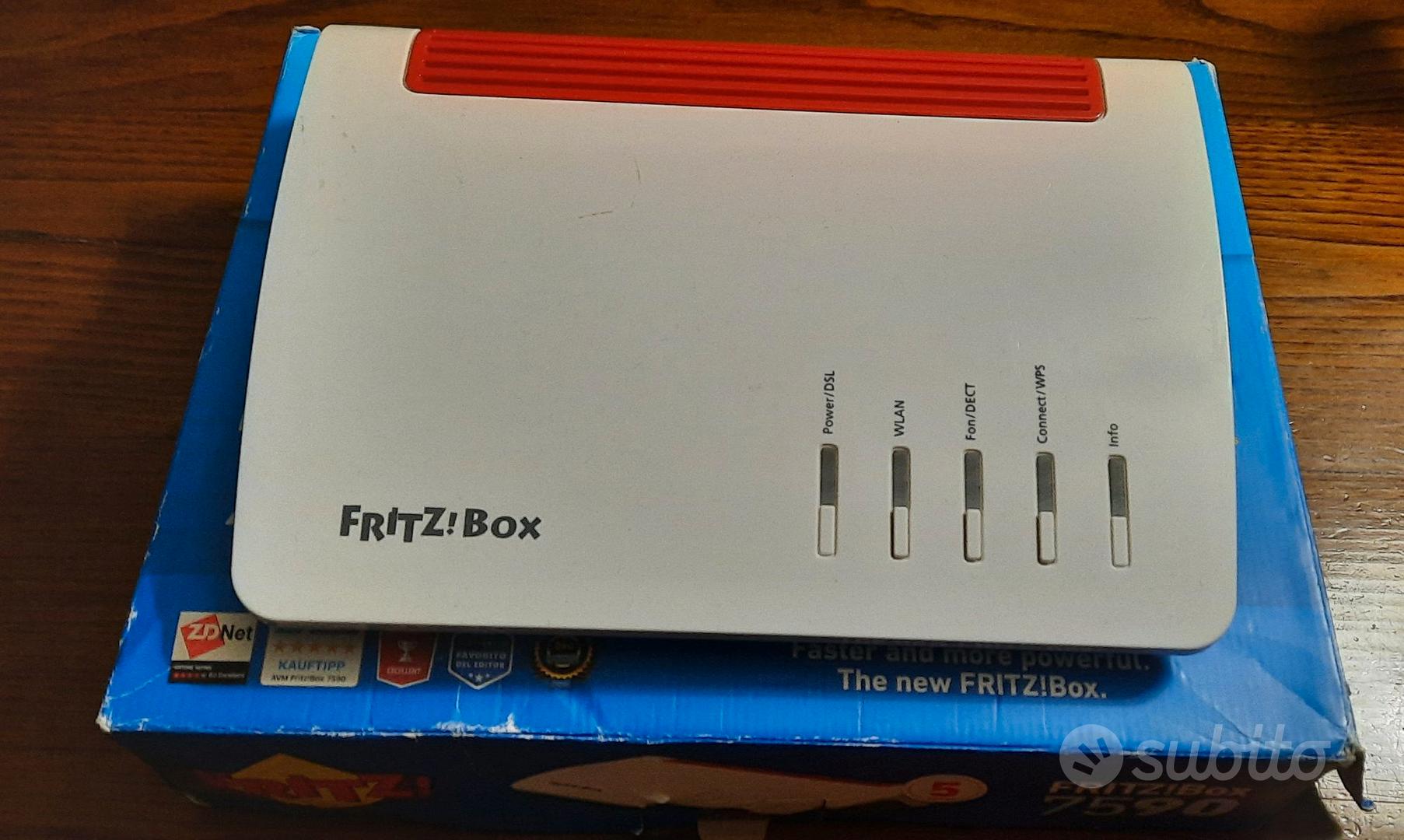 AVM FRITZ!Box 7590 Dual Band Modem Wi-Fi Router - Informatica In ... AVM FRITZ!Box 7590 Dual Band Modem Wi-Fi Router - Informatica In ...