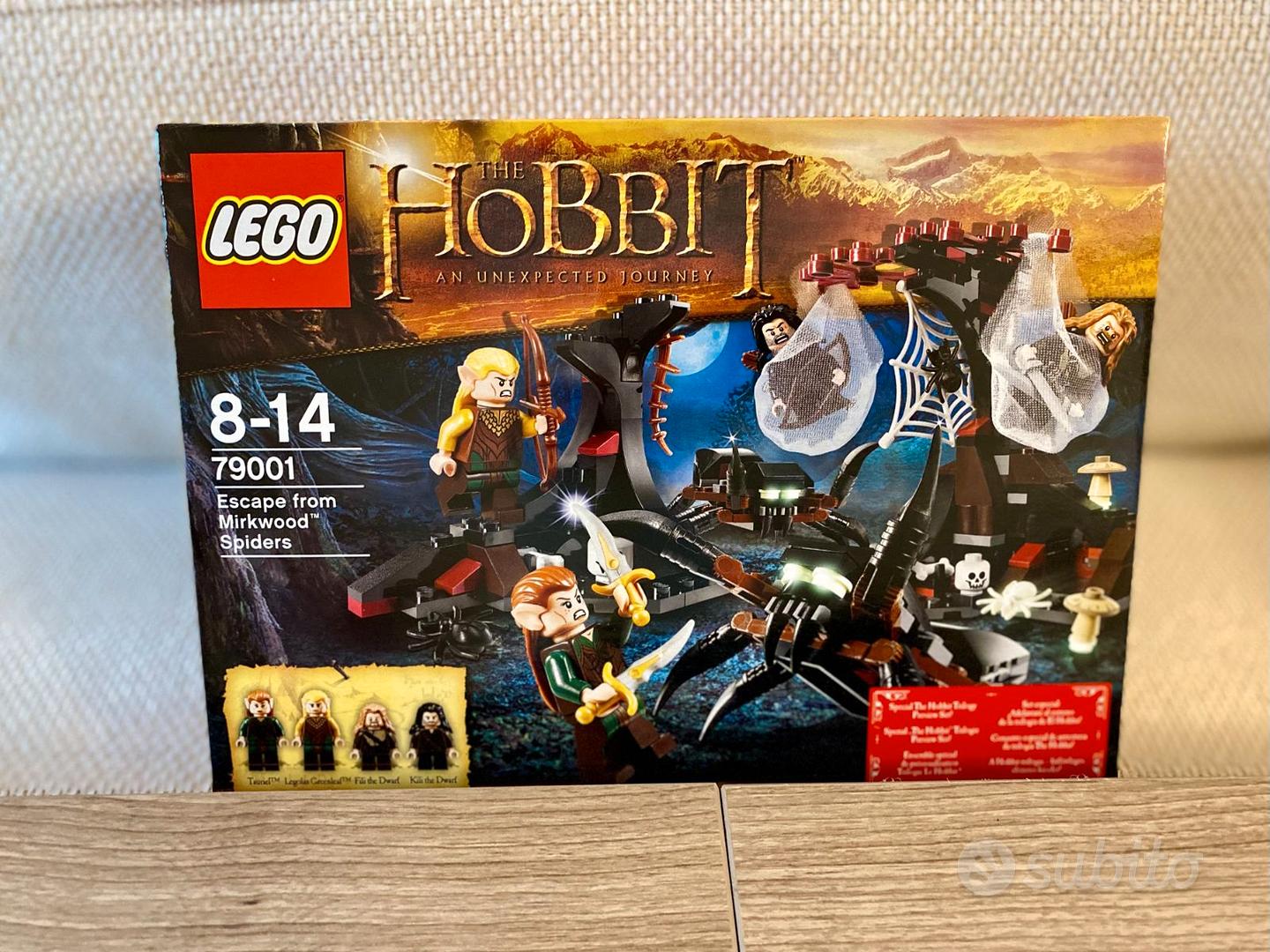 Lego Hobbit Escape from Mirkwood Spiders 79001 - Collezionismo In ...