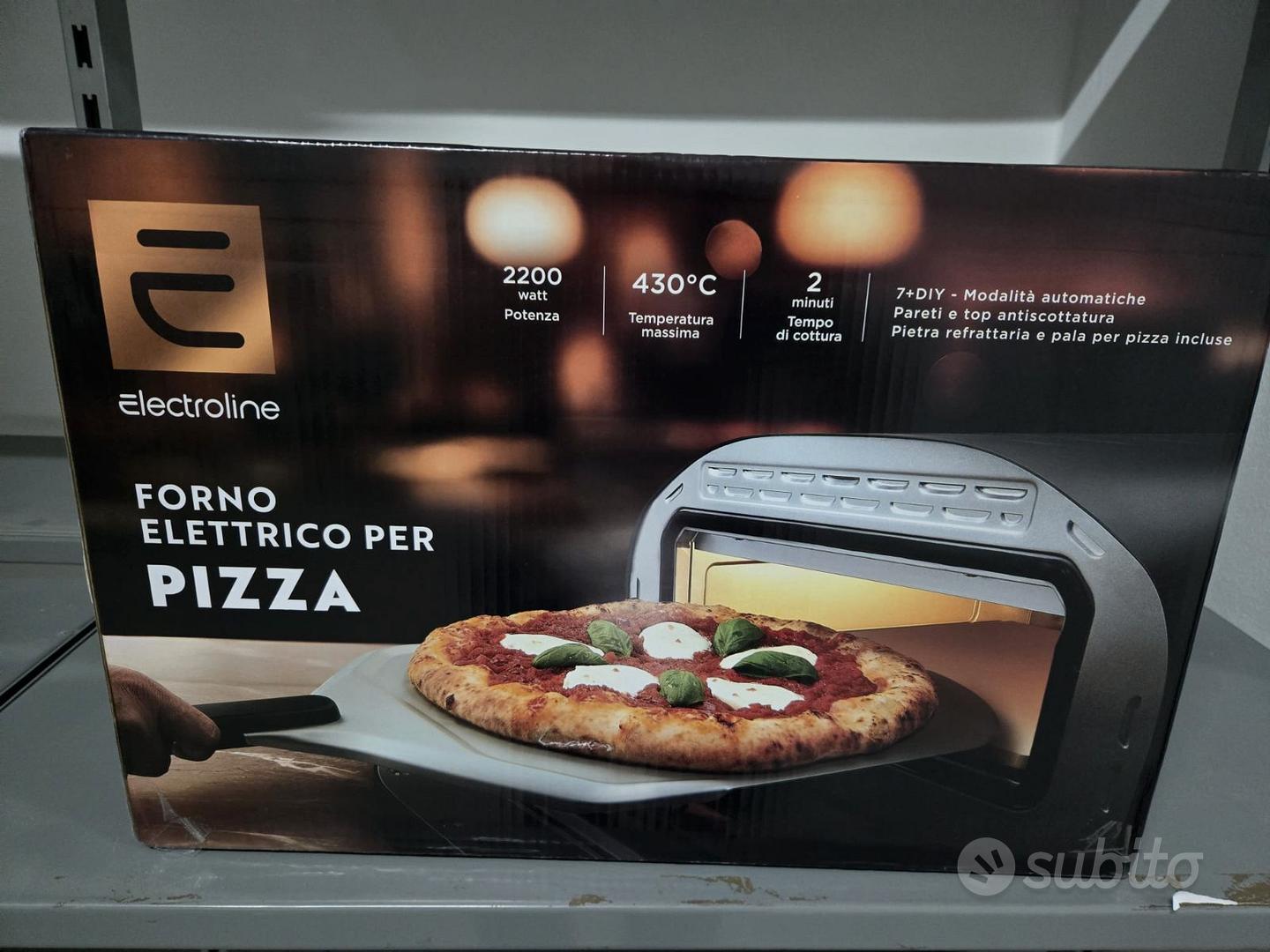 Forno per pizza Electroline nuovo mai aperto - Elettrodomestici In ...