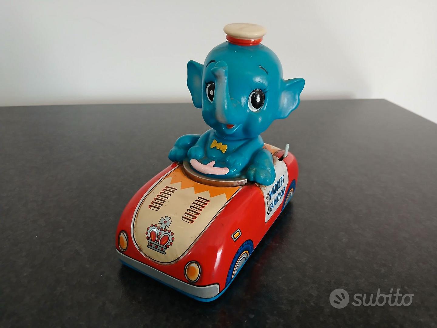 Vintage Yonezawa Japan Car Tin Toy with Elephant Figure - www.world ...