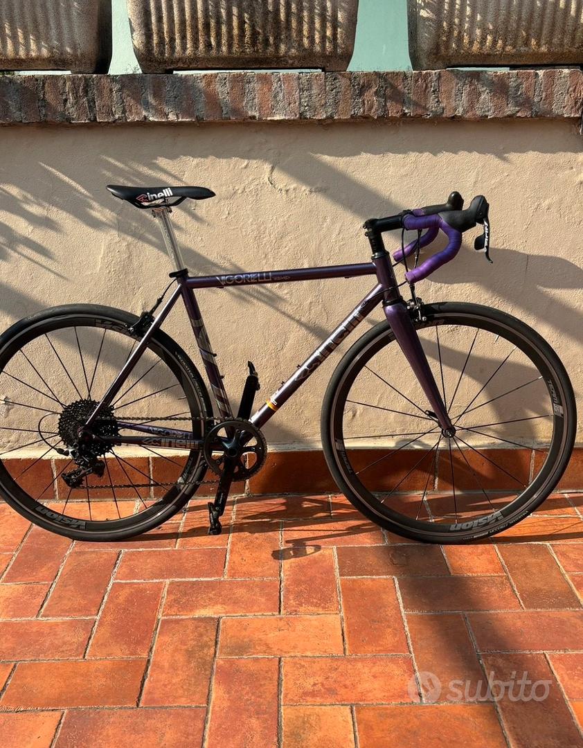 Cinelli vigorelli road purple , acciaio - Biciclette In vendita a Brescia