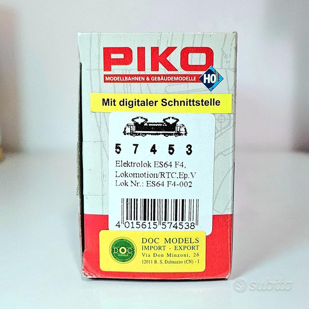 Locomotiva Piko H0 ES64 F4 Dispolok (Art. 57453) - Collezionismo In ...