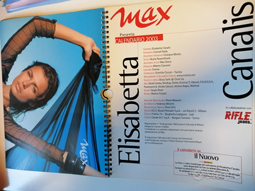 Calendario MAX 2003 Elisabetta Canalis - Collezionismo In vendita a Bologna