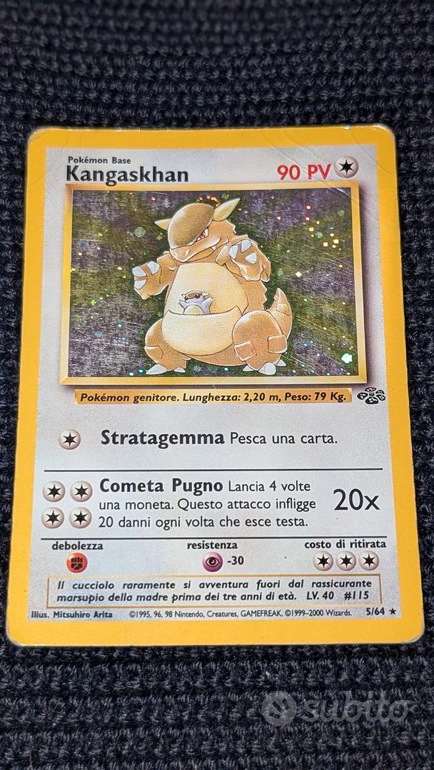 Kangaskhan Set jungle 5/64 Carta Pokemon - Collezionismo In vendita a Roma