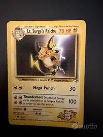 Pokemon - Lt. surge’s Raichu - Collezionismo In vendita a Venezia