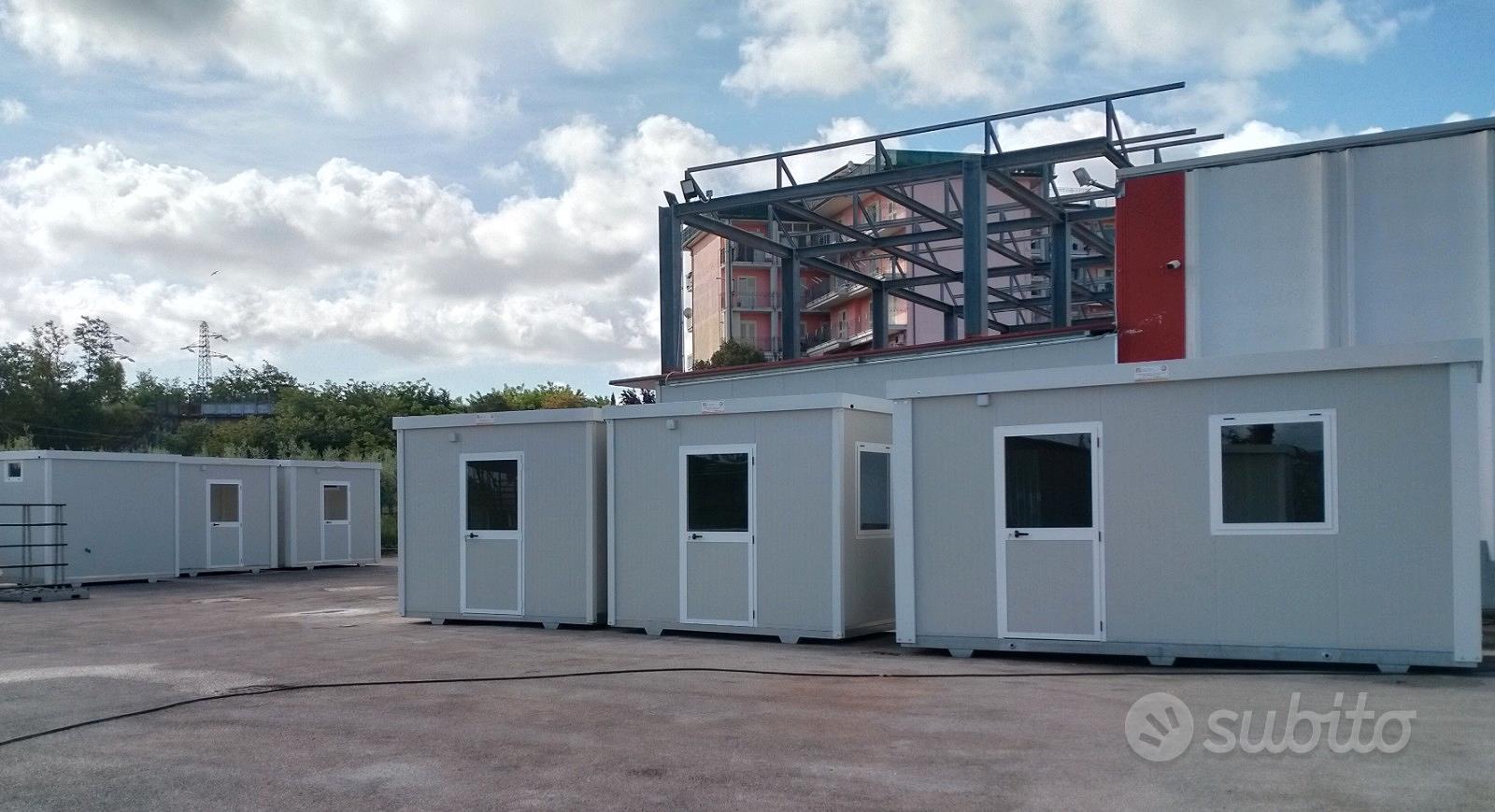 Monoblocco coibentato box cantiere prefabbricato - Giardino e Fai da te In vendita a Salerno