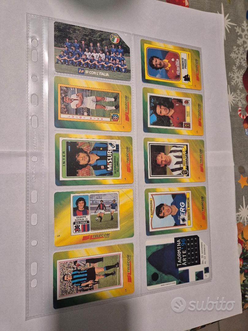 schede telefoniche calciatori - Collezionismo In vendita a Reggio Emilia