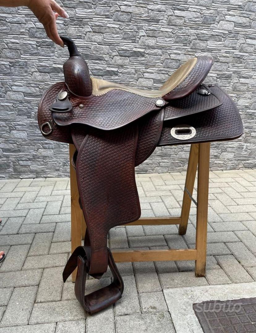 Sella da cavallo americana - Animali In vendita a Como