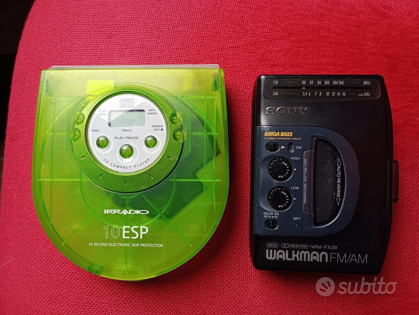 Walkman Sony e CD Irradio DA RIPARARE - Audio/Video In vendita a Pisa