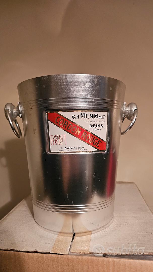 Secchiello G.H. Mumm & Co. Cordon Rouge Champagne - Collezionismo In ...