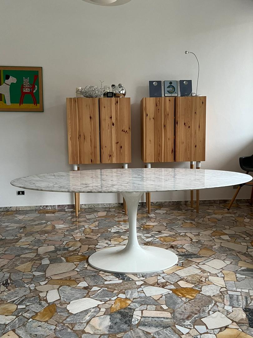 Tavolo ArchiLab Saarinen marmo bianco Carrara - Arredamento e ... Tavolo ArchiLab Saarinen marmo bianco Carrara - Arredamento e ...