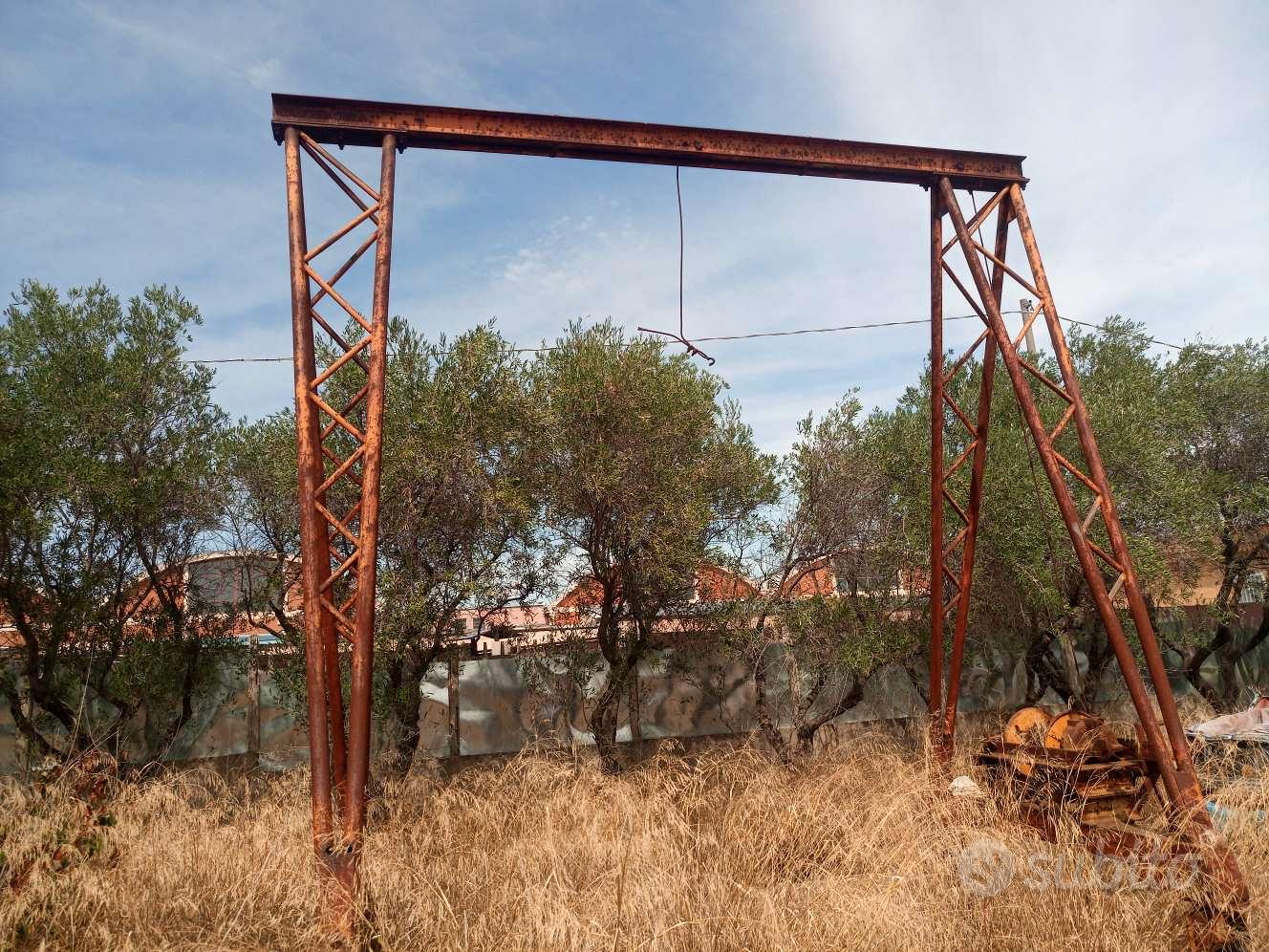 Carroponte Paranco Gru verricello Detroit barche - Giardino e Fai da te ...