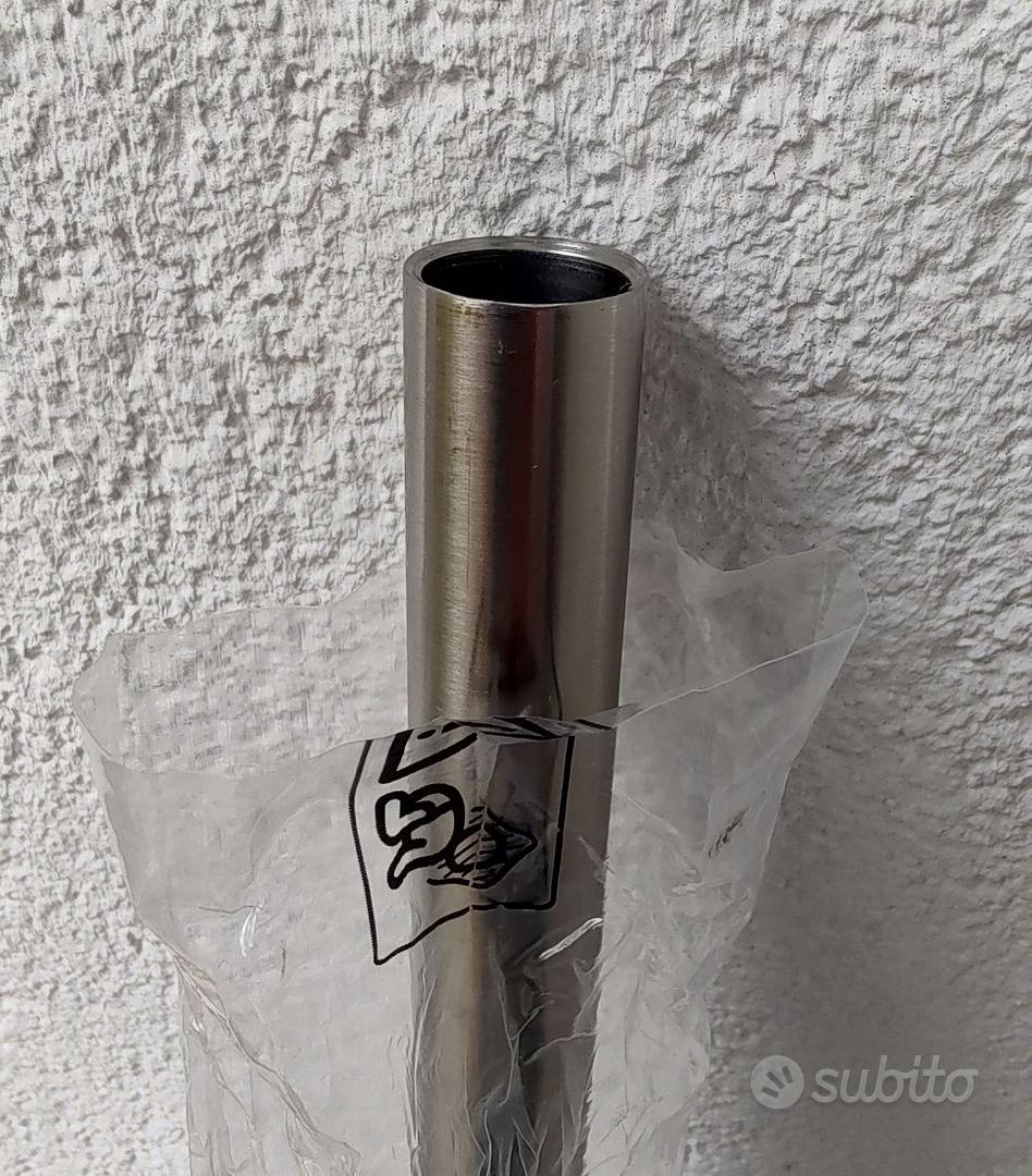 Tubi INOX tondi 16x1,5 mm. - cm. 101,5 - satinati - Giardino e Fai da ...