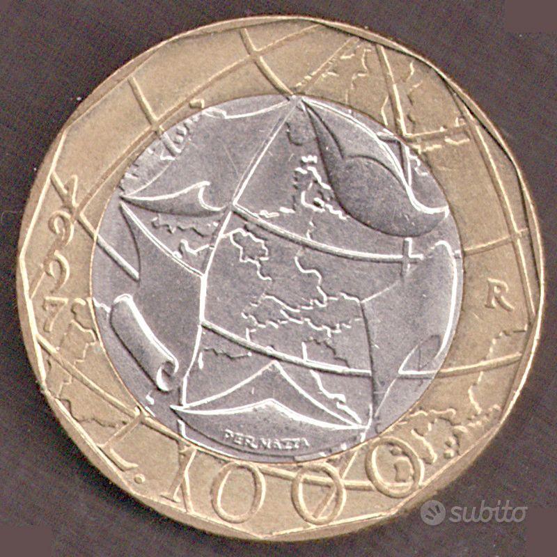 Rara Moneta da 1000 Lire Repubblica Italiana 1997 - Collezionismo In vendita a Siracusa