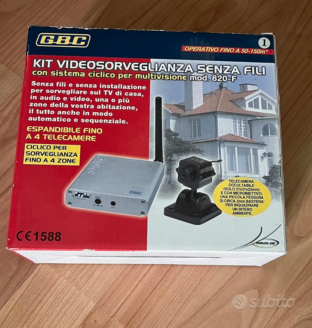 Telecamera di sorveglianza micro - Audio/Video In vendita a Como